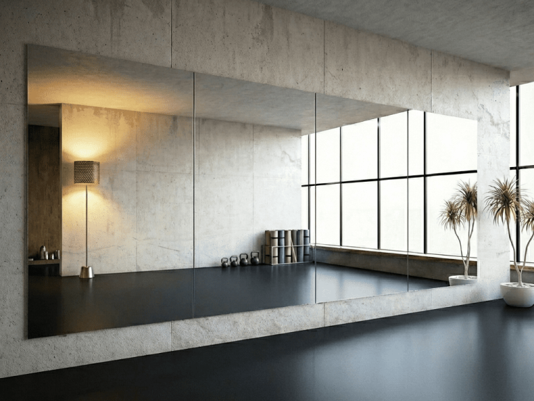 Wall-Mounted Glassless Dance Mirror - Dance Floor