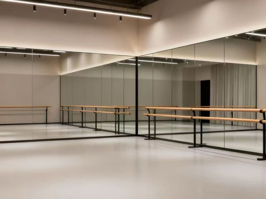 Wall-Mounted Glassless Dance Mirror - Dance Floor