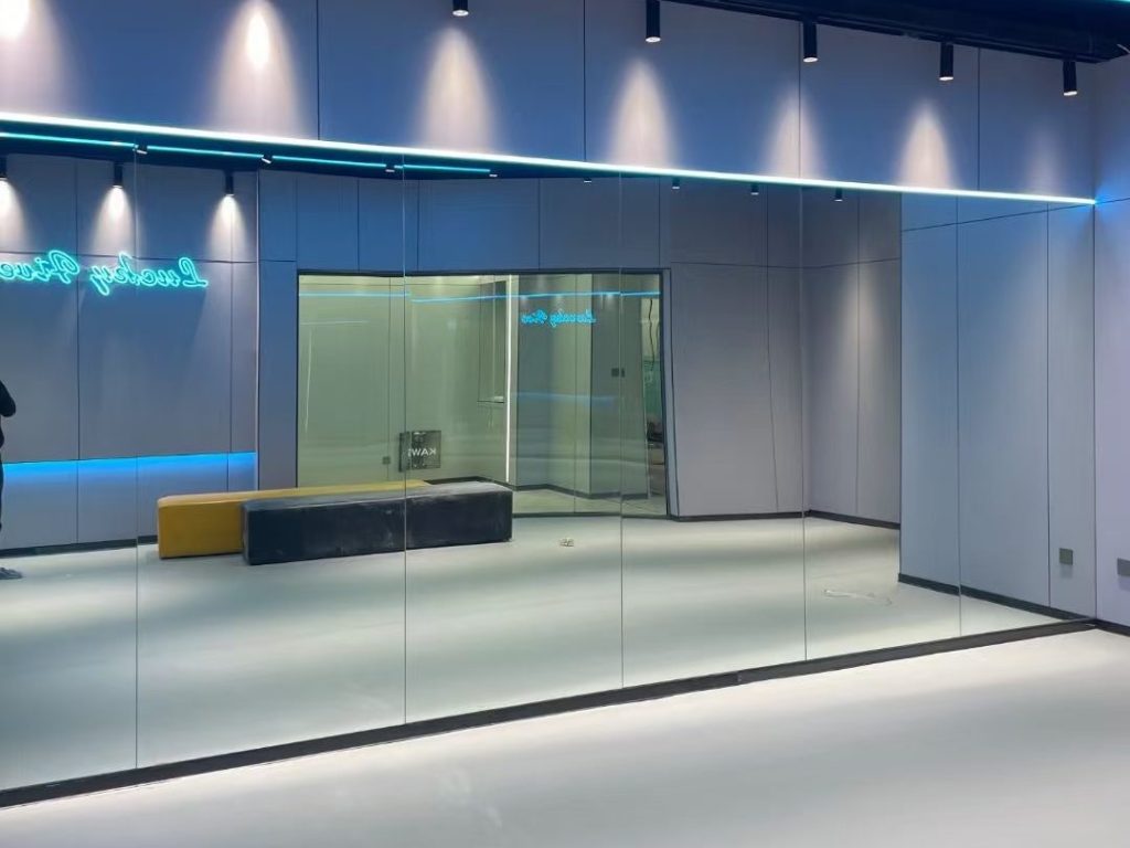 Wall-Mounted Glassless Dance Mirror - Dance Floor