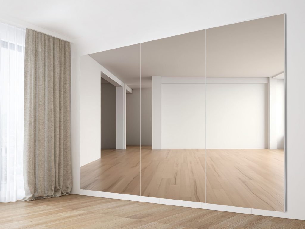 Wall-Mounted Glassless Dance Mirror - Dance Floor