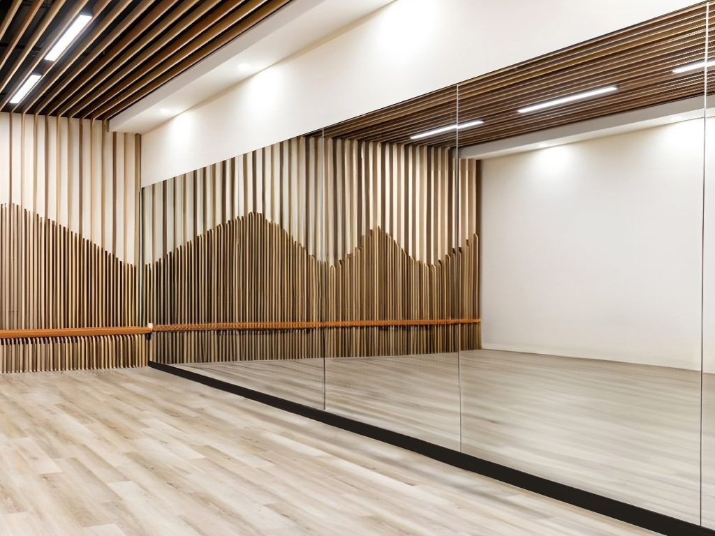 Wall-Mounted Glassless Dance Mirror - Dance Floor